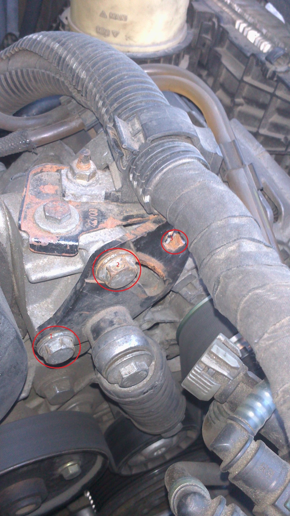 Генератор — Renault Megane I, 1,9 л, 2001 года | своими руками | DRIVE2