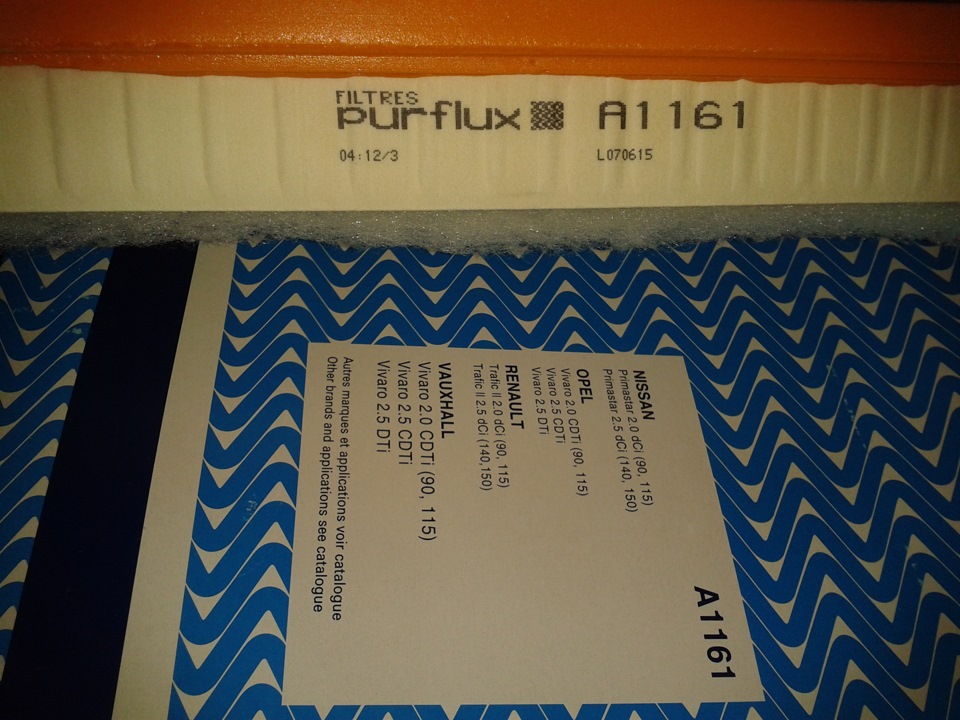 Замена масел и фильтров — Opel Vivaro (1G), 2 л, 2012 года | плановое ТО | DRIVE2