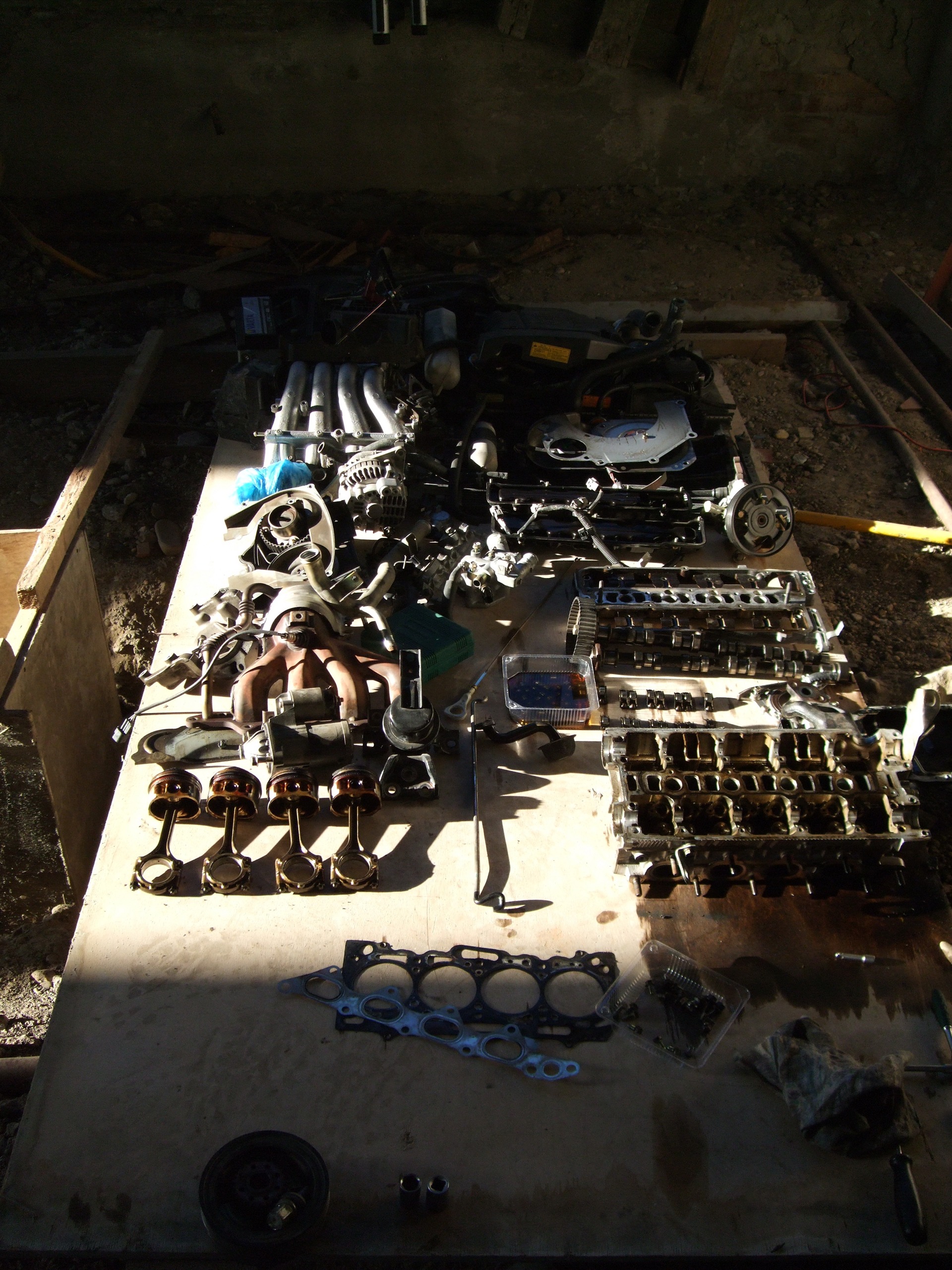 Свап 4G15 GDI -> 4G93T GDI — Mitsubishi Lancer VII, 1,8 л, 2002 года ...