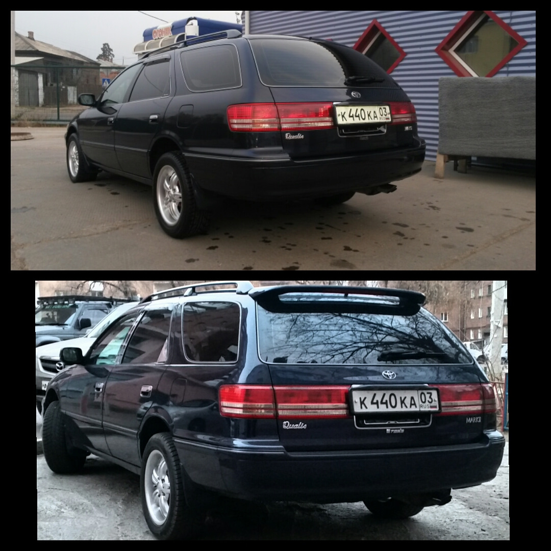 Назову это промежуточным этапом — Toyota Mark II Qualis, 2,2 л, 1997 ...