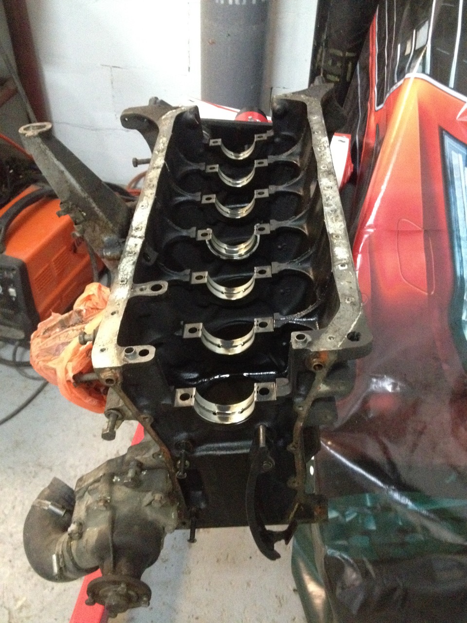 Установка КШМ от M30B28 в M30B25))) ч.1 — BMW 5 series (E28), 2,8 л ...