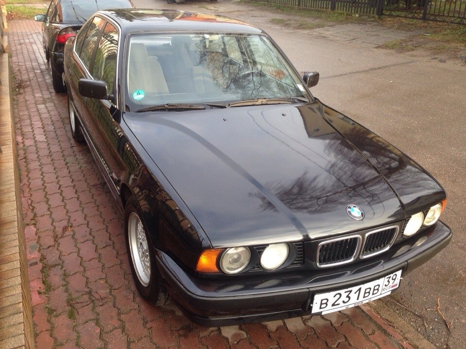 Замена поворотников — BMW 5 series (E34), 2,5 л, 1995 года | аксессуары ...