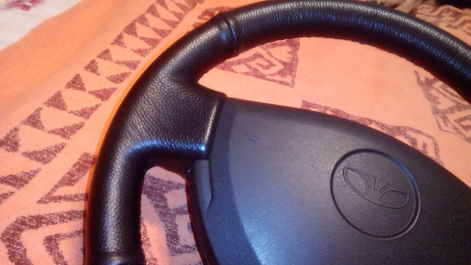 Руль в кожу — Daewoo Nexia (2G), 1,6 л, 2008 года | стайлинг | DRIVE2