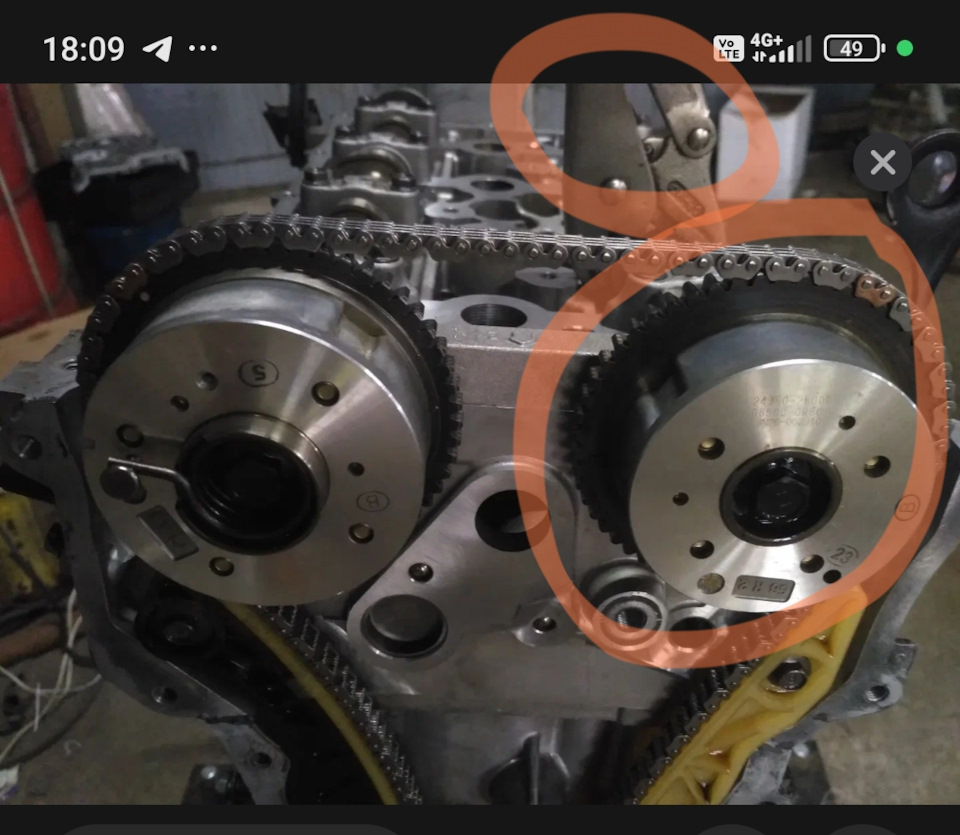 G4NL, ошибки Р0341 и Р0016, адское дизеление на холостых (холодную ...