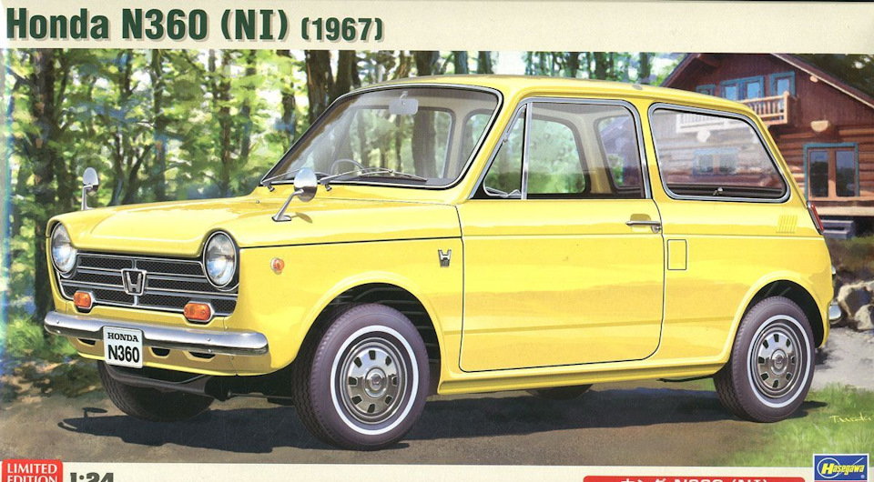 Hasegawa Honda N360 (NI) 1:24 — DRIVE2