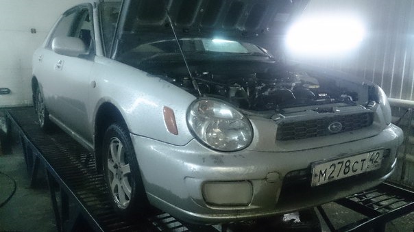 Заехали на СТО — Subaru Impreza (GD/GG), 1,5 л, 2001 года | визит на ...