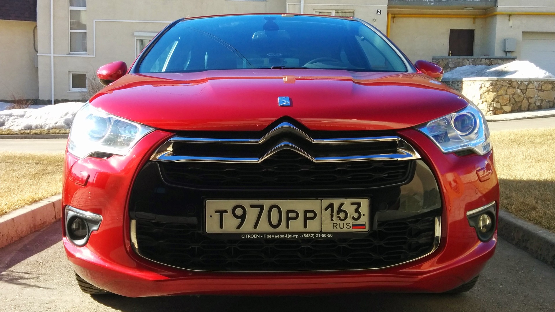 Citroen DS4 1.6 бензиновый 2014 | red fury на DRIVE2