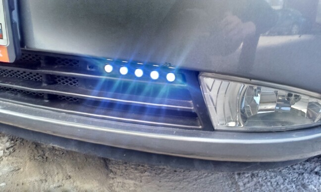 Дхо линзованные — Hyundai Elantra (4G), 1,6 л., 2010 года | стайлинг ...