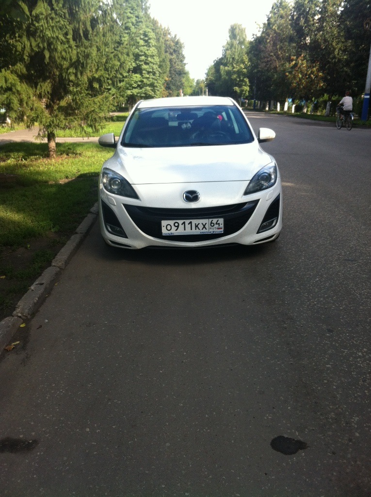 Suntek HP 50 blue & LLumar air 80 — Mazda 3 (2G) BL, 2 л, 2011 года ...