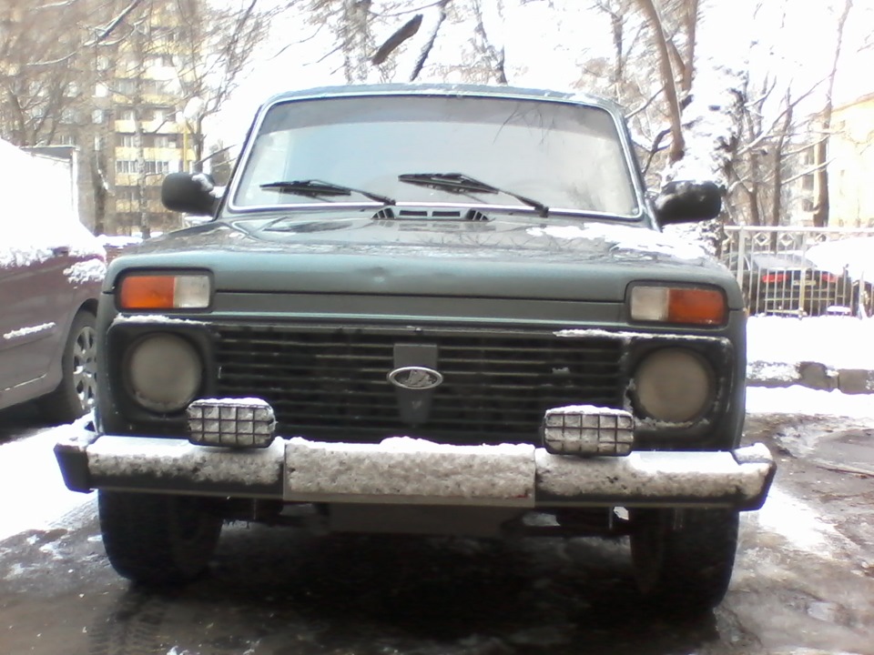 птф а вернее доп фары дальнего света — Lada 4x4 5D, 1,7 л, 2010 года ...
