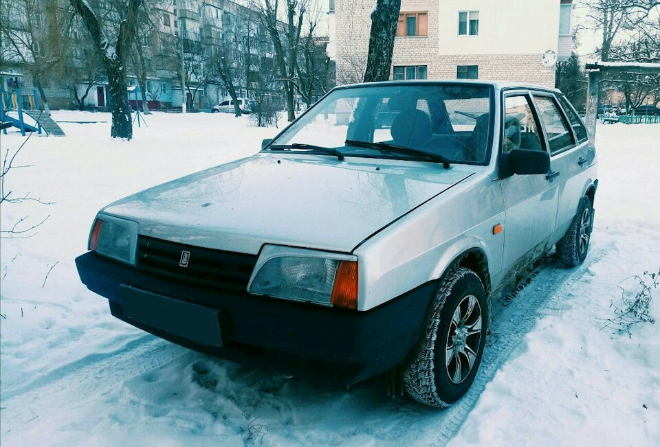 Новенькие литые диски HDS на мою ласточку :) — Lada 21093, 1,5 л, 2005 ...