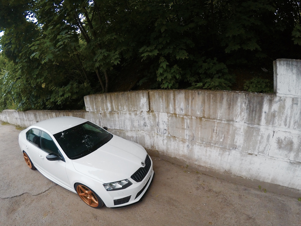 Чехлы на Винтовую подвеску — Skoda Octavia A7 Mk3, 1,4 л, 2014 года ...