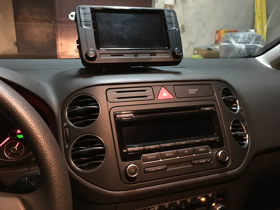 Установка RCD 330G Plus и первое впечатление. — Volkswagen Golf Plus, 1 ...
