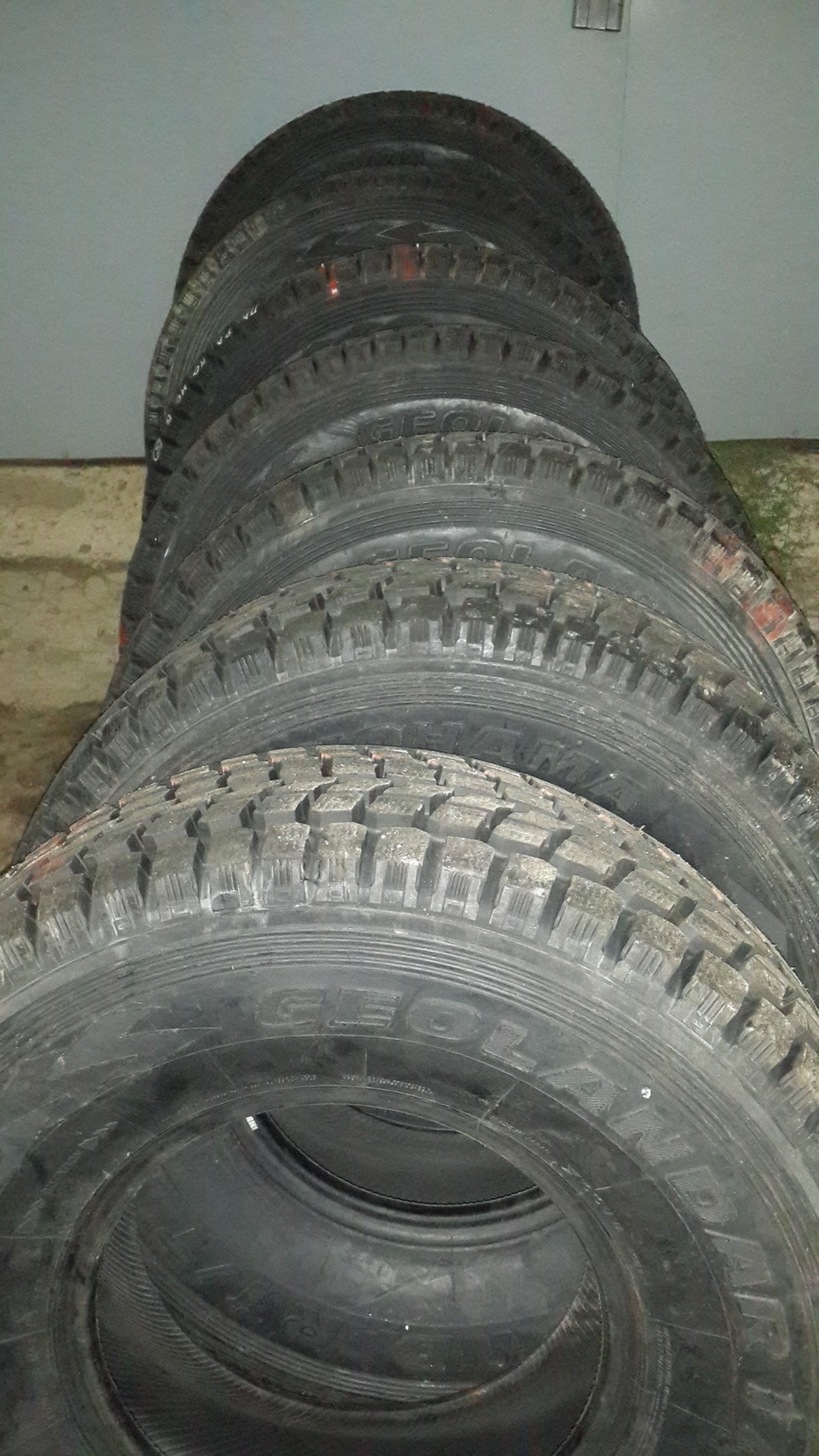 Зимняя резина Yokohama Geolandar I/T G072 315x75-16 — Nissan Patrol GR ...