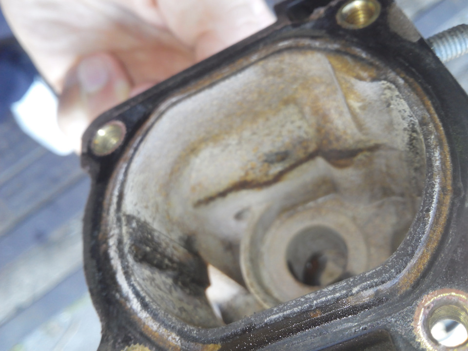 Замена корпуса термостата на алюминиевый&установка джойстика ...