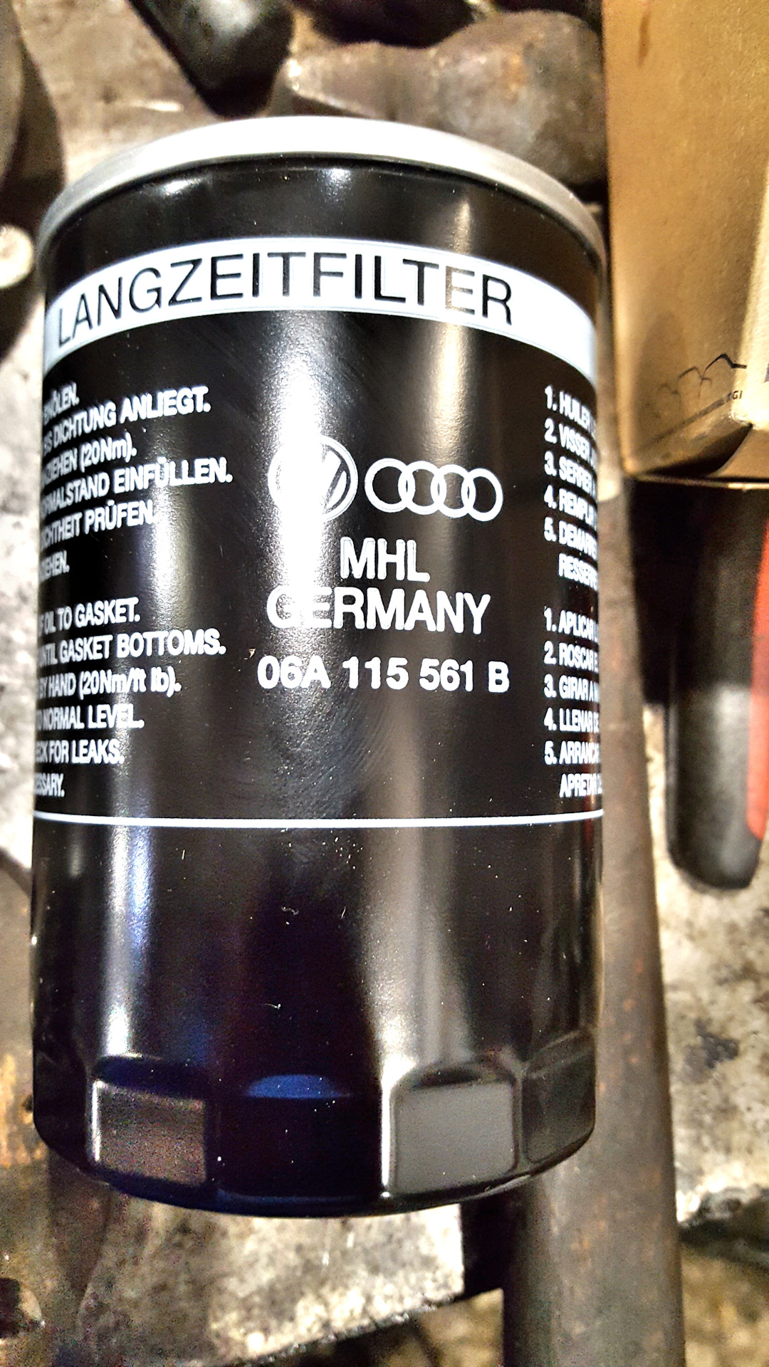 Переход на масло G052195M4 VAG — Skoda Octavia A4 Mk1, 1,8 л, 2006 года ...