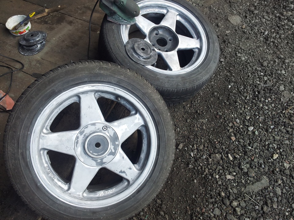 диски azev — Audi 80 (B4), 2 л, 1993 года | колёсные диски | DRIVE2