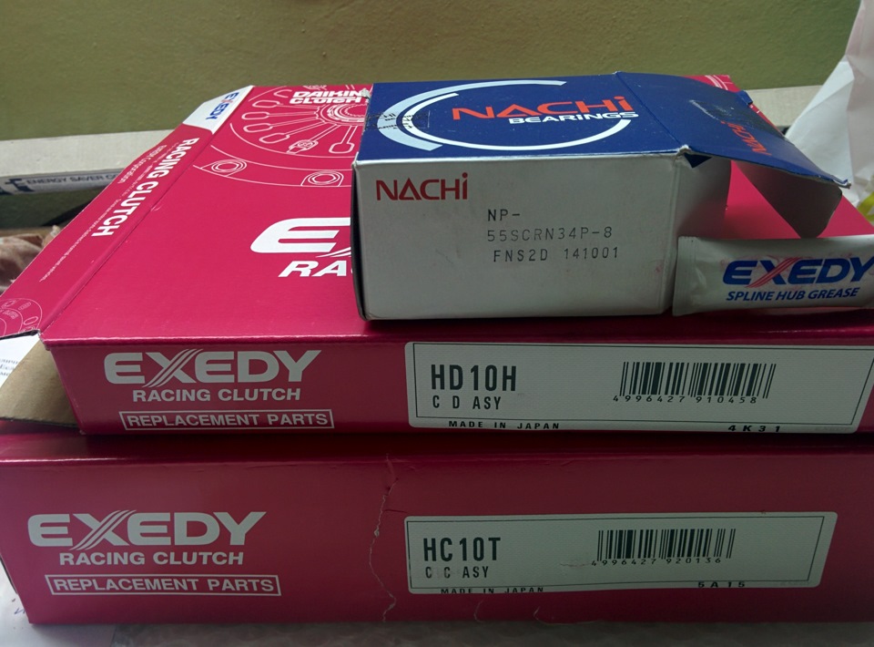 Сцепление. Exedy Stage 1. — Honda Civic Si (6G), 2 л, 2007 года | запчасти | DRIVE2