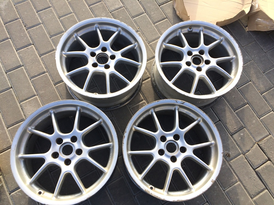 Диски BBS RK 004 R17 ET35 J8 — 8.0 kg — Saab 9-5 (1G), 2,3 л, 1998 года ...