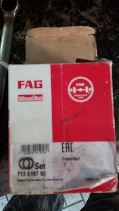 713619790 Комплект подшипника колеса FAG | Запчасти на DRIVE2