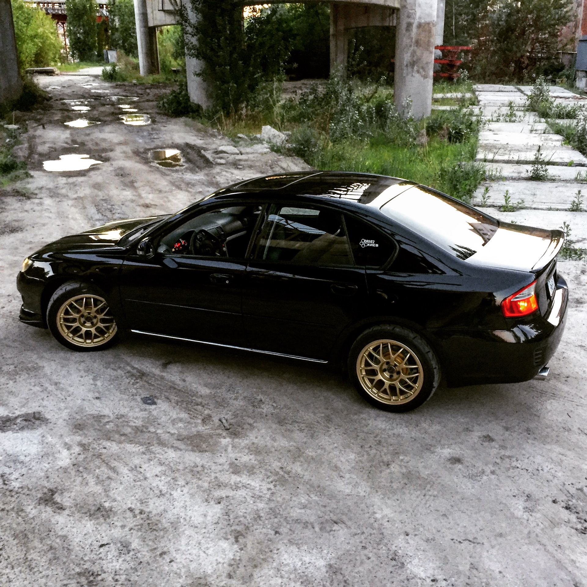 Первые фото с STi губой и ресницами Zero Sports. — Subaru Legacy (BL/BP ...