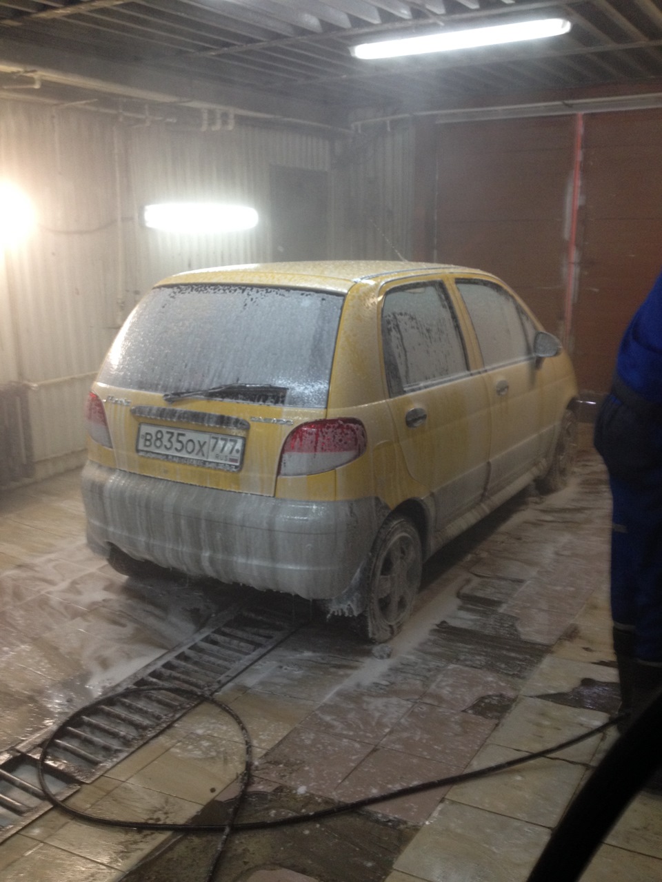 "Баня" — Daewoo Matiz (M100/M150), 0,8 л, 2015 года | мойка | DRIVE2