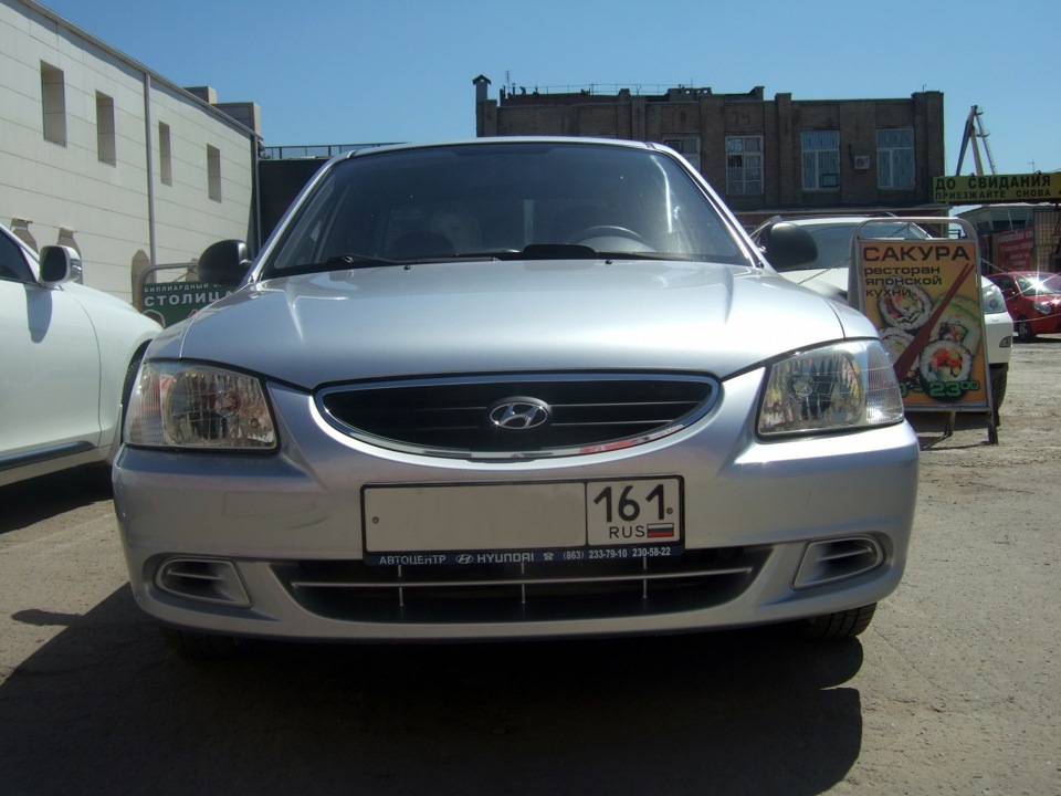 Год назад — Hyundai Accent (2G), 1,5 л, 2007 года | просто так | DRIVE2