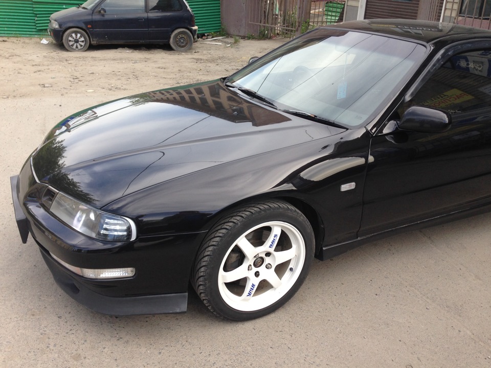 белые повторители в крылья. — Honda Prelude (BA8/BA9/BB1/BB4), 2,2 л ...