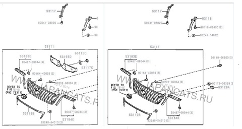 9046708044 Клипса 9046708011 TOYOTA LEXUS | Запчасти на DRIVE2