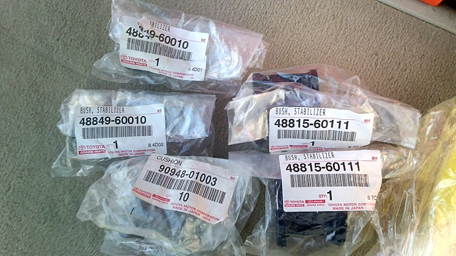 4881560111 Втулка стабилизатора TOYOTA LEXUS | Запчасти на DRIVE2