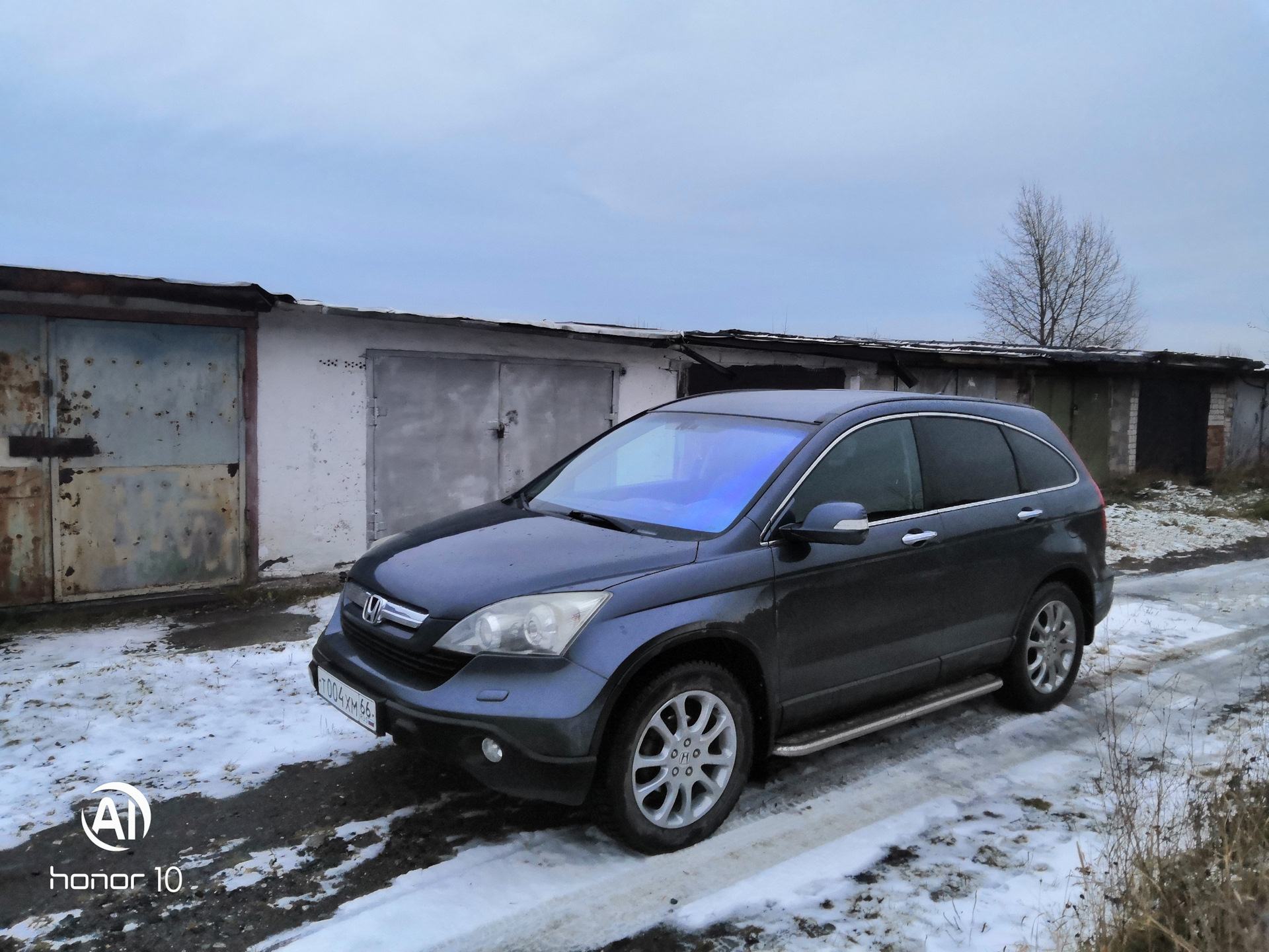 Переобул на оригинальные 18е диски — Honda CR-V (RE), 2 л, 2007 года | колёсные диски | DRIVE2