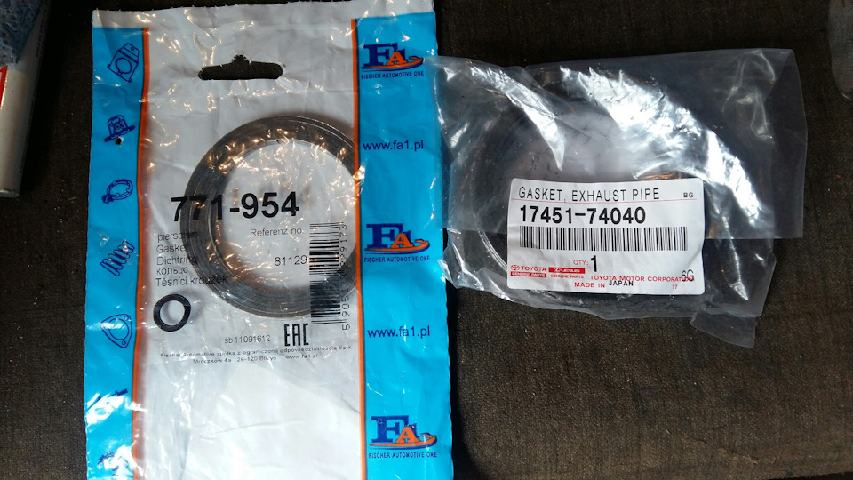 Прощай катализатор)) — Toyota RAV4 (II), 2 л, 2001 года | своими руками ...