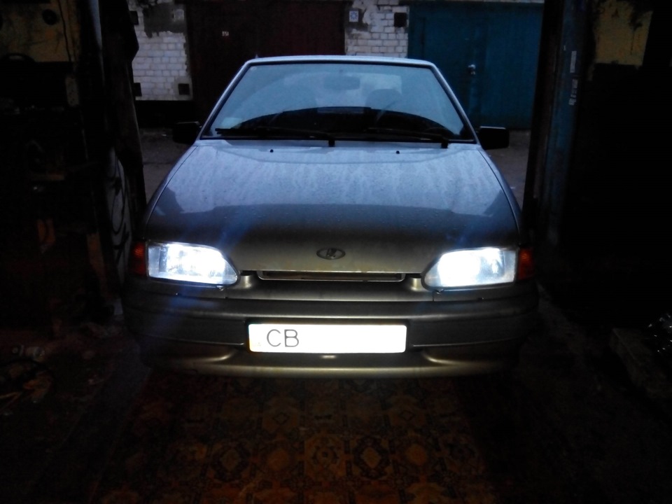 Габариты led, подготовка ДХО к установке. — Lada 2114, 1,5 л, 2006 года ...
