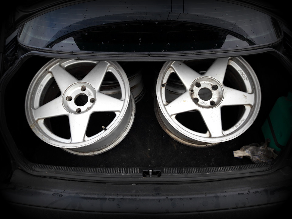 💸 Azev A r17 4x108 et30 7.5J — Audi 80 (B4), 1,9 л, 1994 года ...