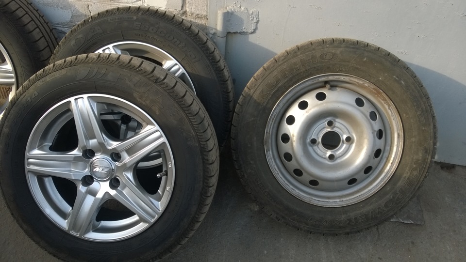 переабувка на зиму — Chevrolet Lanos, 1,5 л, 2007 года | шины | DRIVE2