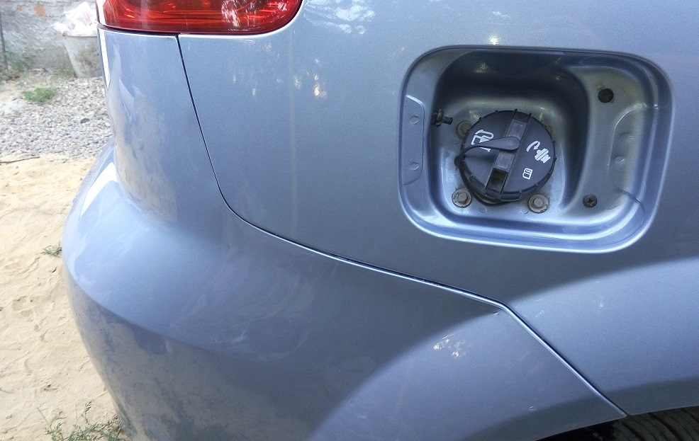 Ремонт креплений заднего бампера — Chevrolet Lacetti 5D, 1,4 л, 2010 ...