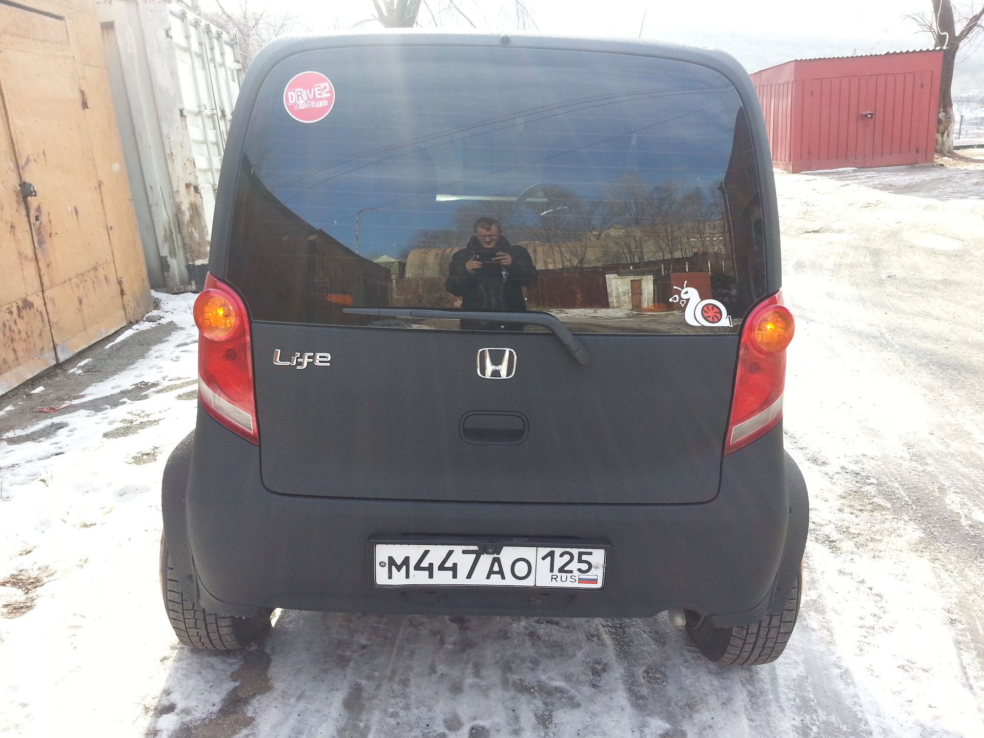 "Отмыли" шильдики! Хром вернулся) — Honda Life (JB5, JB6, JB7, JB8), 0,7 л, 2009 года | стайлинг ...