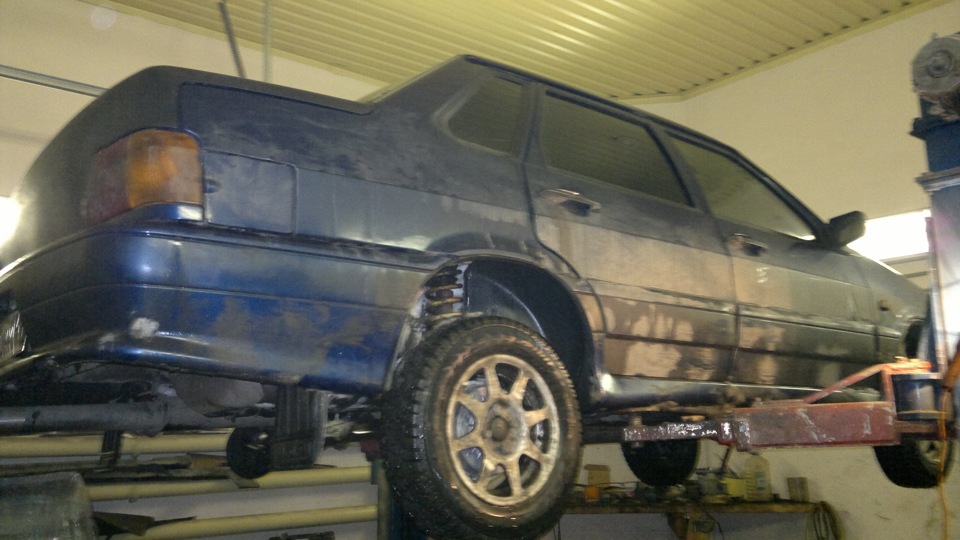 Тормоза И ручник) — Lada 2115, 1,5 л, 2005 года | своими руками | DRIVE2