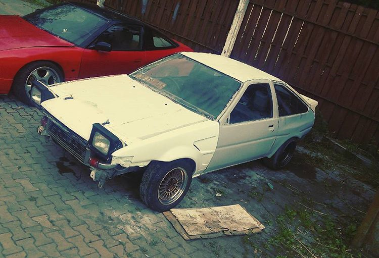 Что то происходит. Покраска — Toyota Corolla Levin (AE85), 1,8 л, 1986 ...