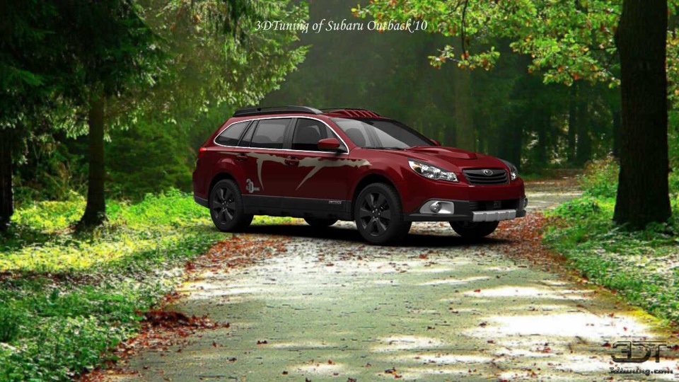 3D Tuning — Subaru Outback (BR), 2,5 л., 2010 года | тюнинг | DRIVE2