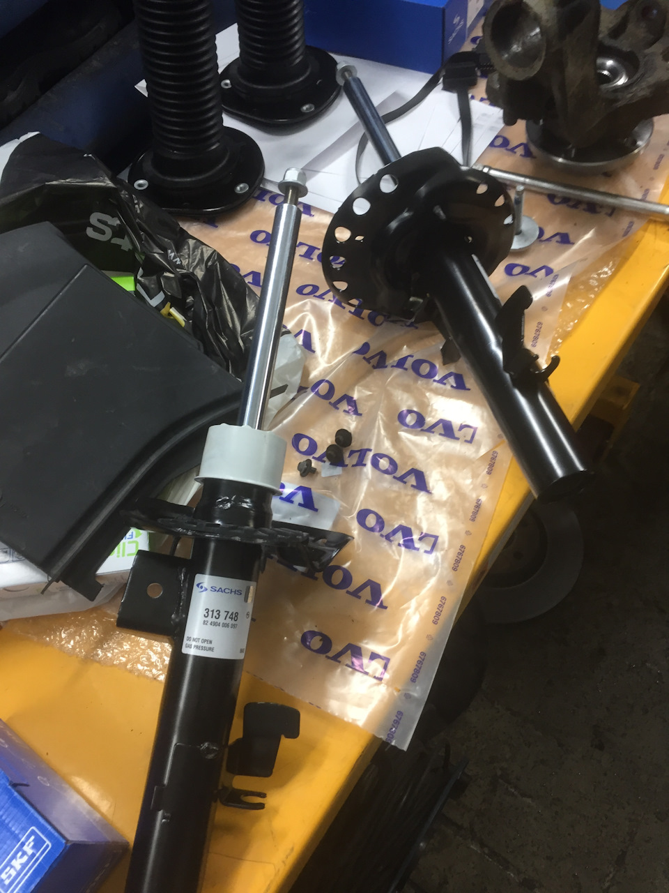 Пришло время сделать Rebuild передней подвески — Volvo S80 (2G), 2,5 л ...