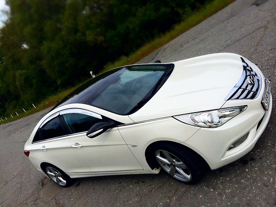 Обновил чуток ЛКП и салон — Hyundai Sonata VI (YF), 2 л, 2010 года ...