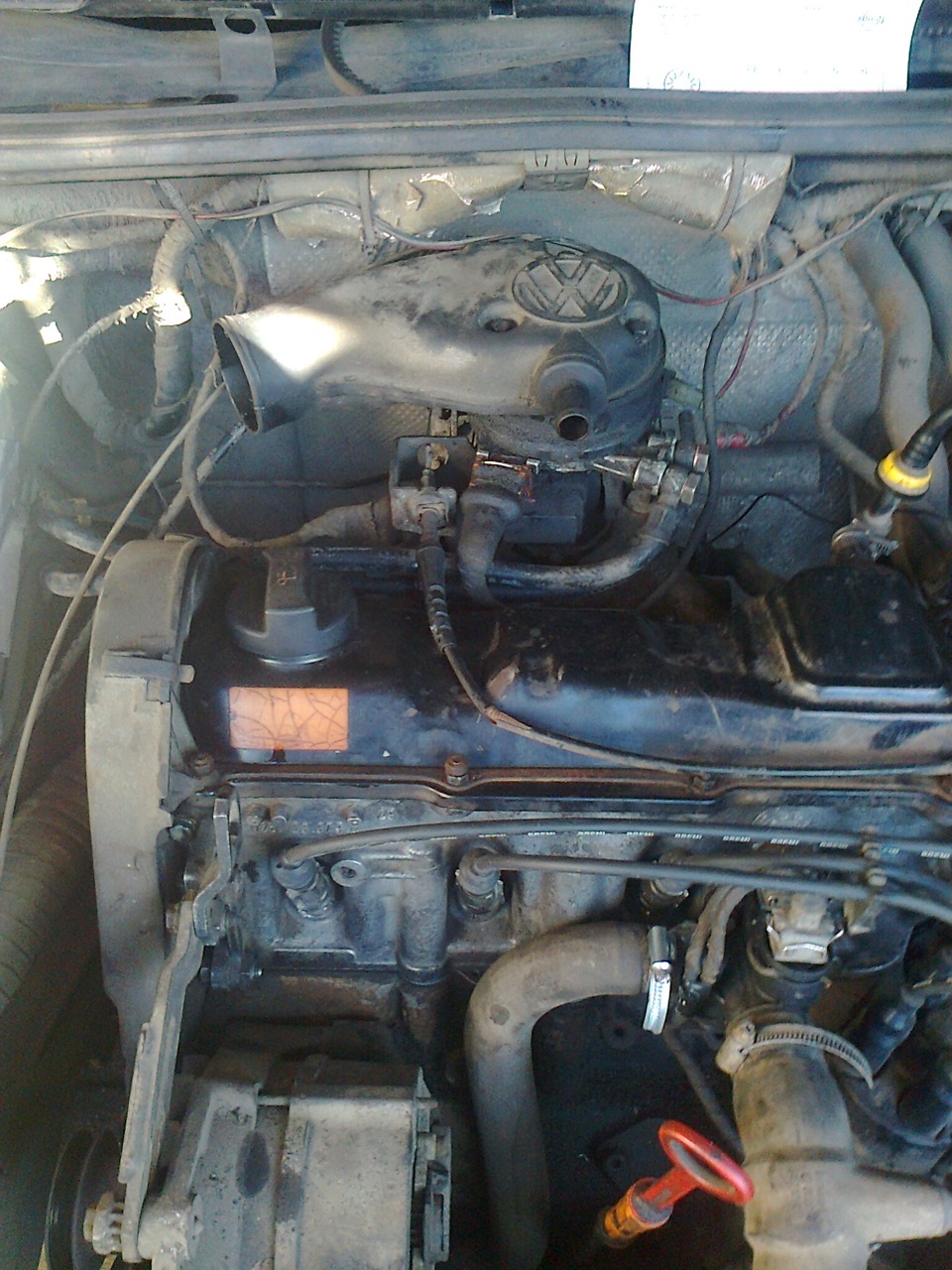 прокладка ГБЦ — Volkswagen Passat B3, 1,8 л, 1991 года | своими руками ...