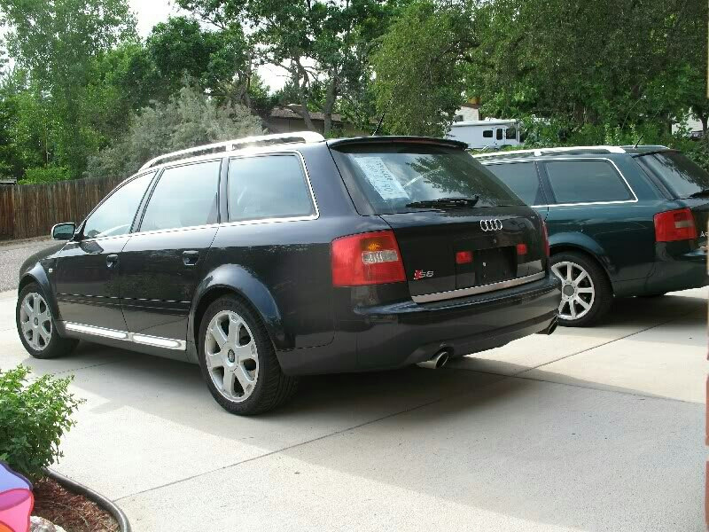 Спойлер RS на Audi A6 C5 Avant — Audi A6 Avant (C5), 2,5 л, 1998 года | стайлинг | DRIVE2