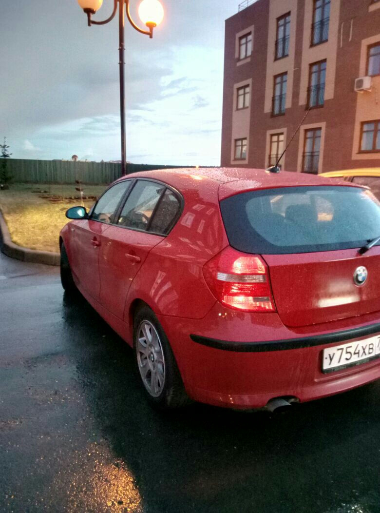 Не судите строго я новенький 😊😊😊🚗👍 — BMW 1 series (E81/E87), 1,6 л, 2008 года | визит на сервис ...