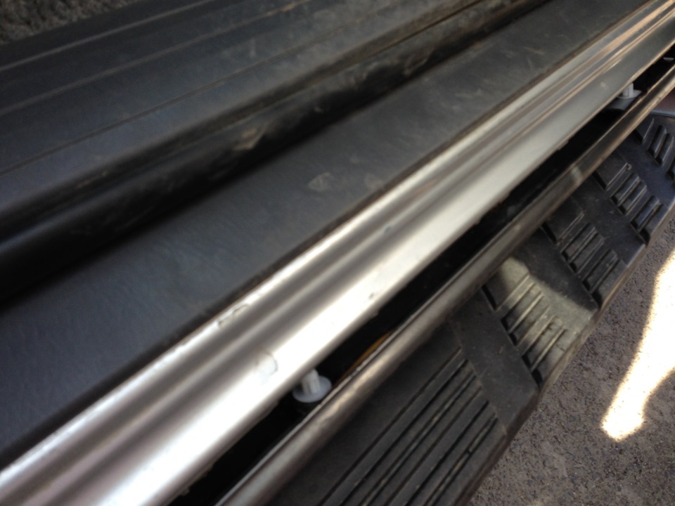 Меняем клипсы на накладках порогов. — Toyota Land Cruiser Prado 120 ...