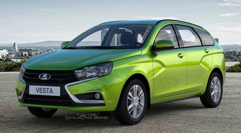 Универсал Lada Vesta: новые изображения — DRIVE2