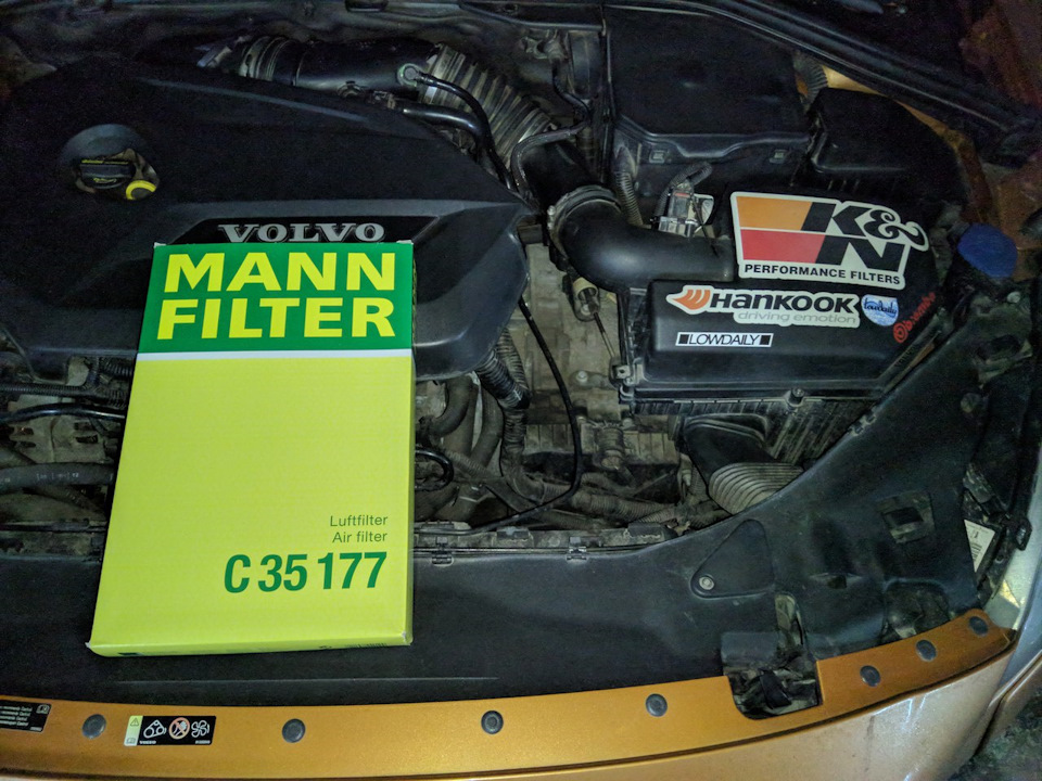 Самостоятельная замена воздушного фильтра на MANN C35177+EXHAUST SOUND ...