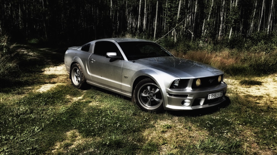 Mustang GT Borla Exhaust Sound — Ford Mustang (5G), 4,6 л, 2005 года ...