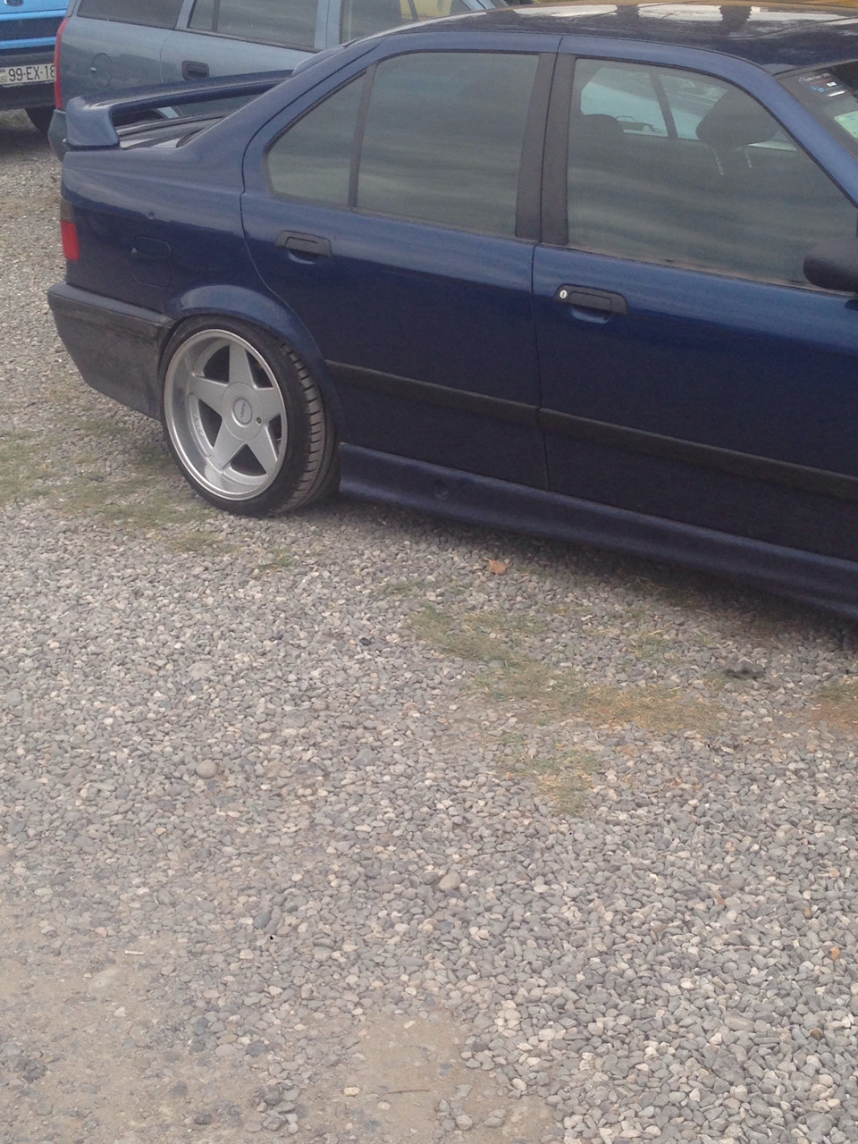 Azev примерка — BMW 3 series (E36), 2 л, 1997 года | колёсные диски ...